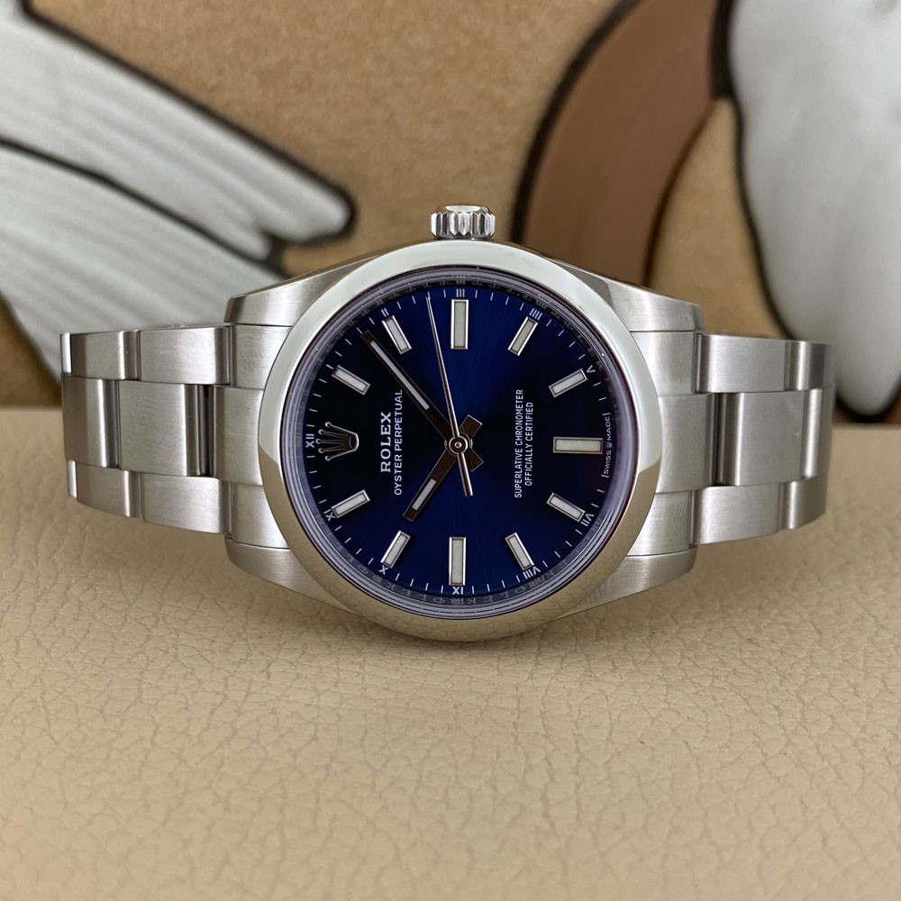 Rolex Oyster Perpetual Blue 124200