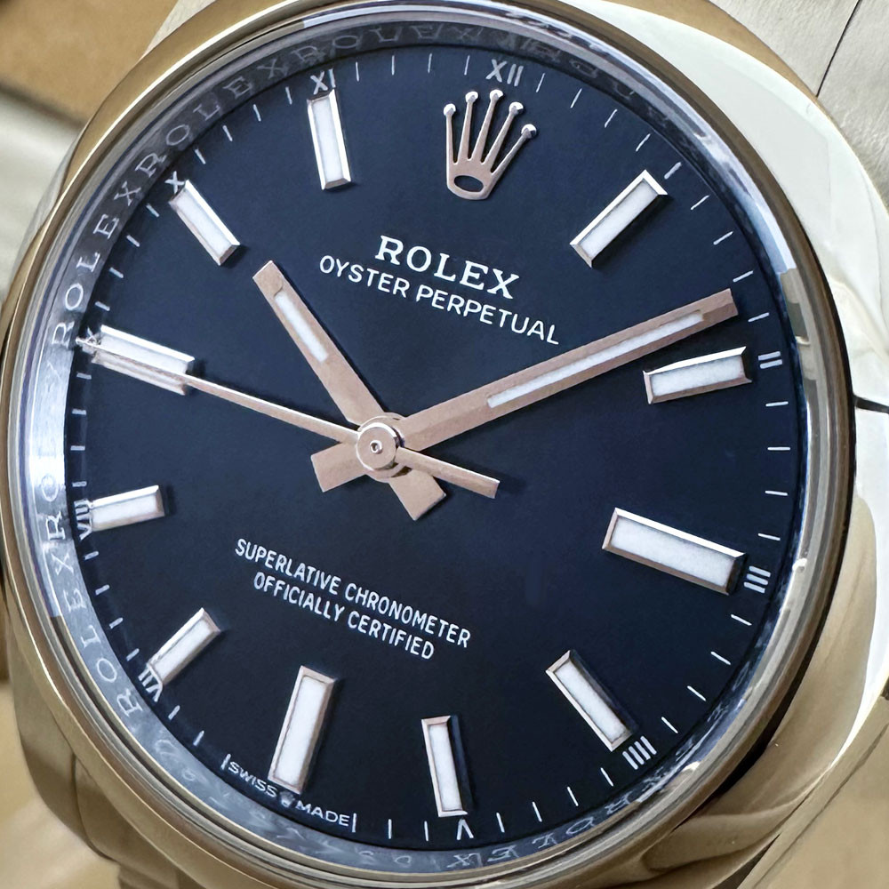 Rolex Oyster Perpetual Blue 124200
